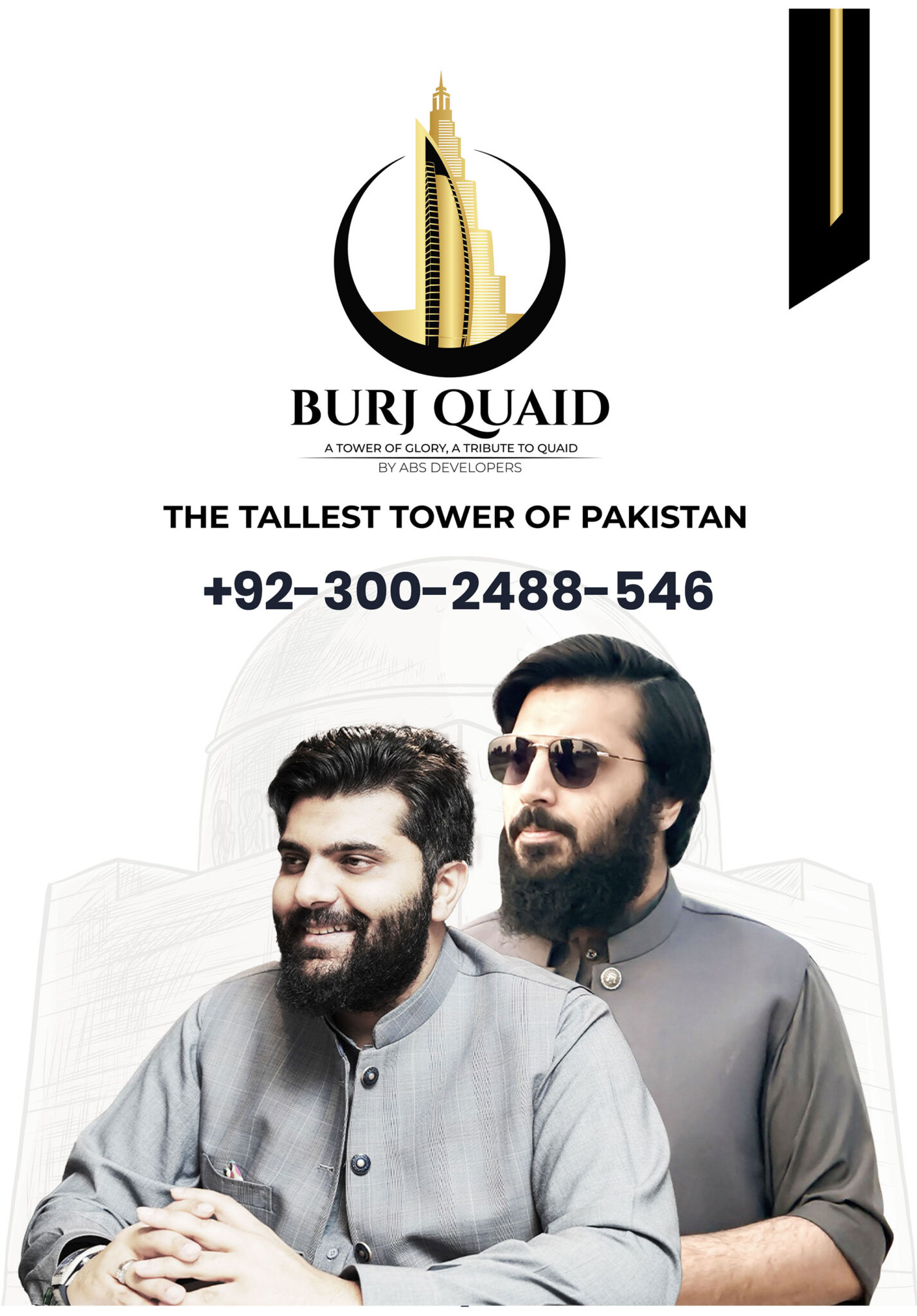 Burj Quaid by ABS Developers – Karachi’s Tallest Tower in DHA City ...